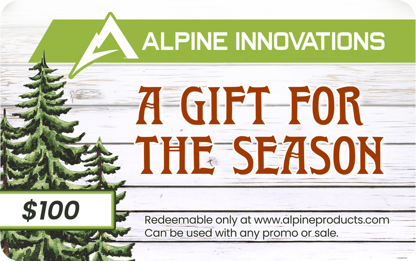 Alpine Innovations Gift Certificate – Alpine Products